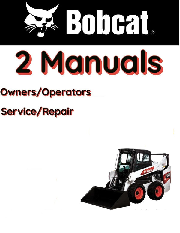 BOBCAT S220 SKID STEER MANUAL OPERATORS SERVICE SCHEMATICS REPAIR OWNE ...